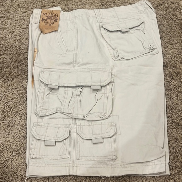 Plugg | Shorts | New With Tags Plugg Cargo Shorts | Poshmark